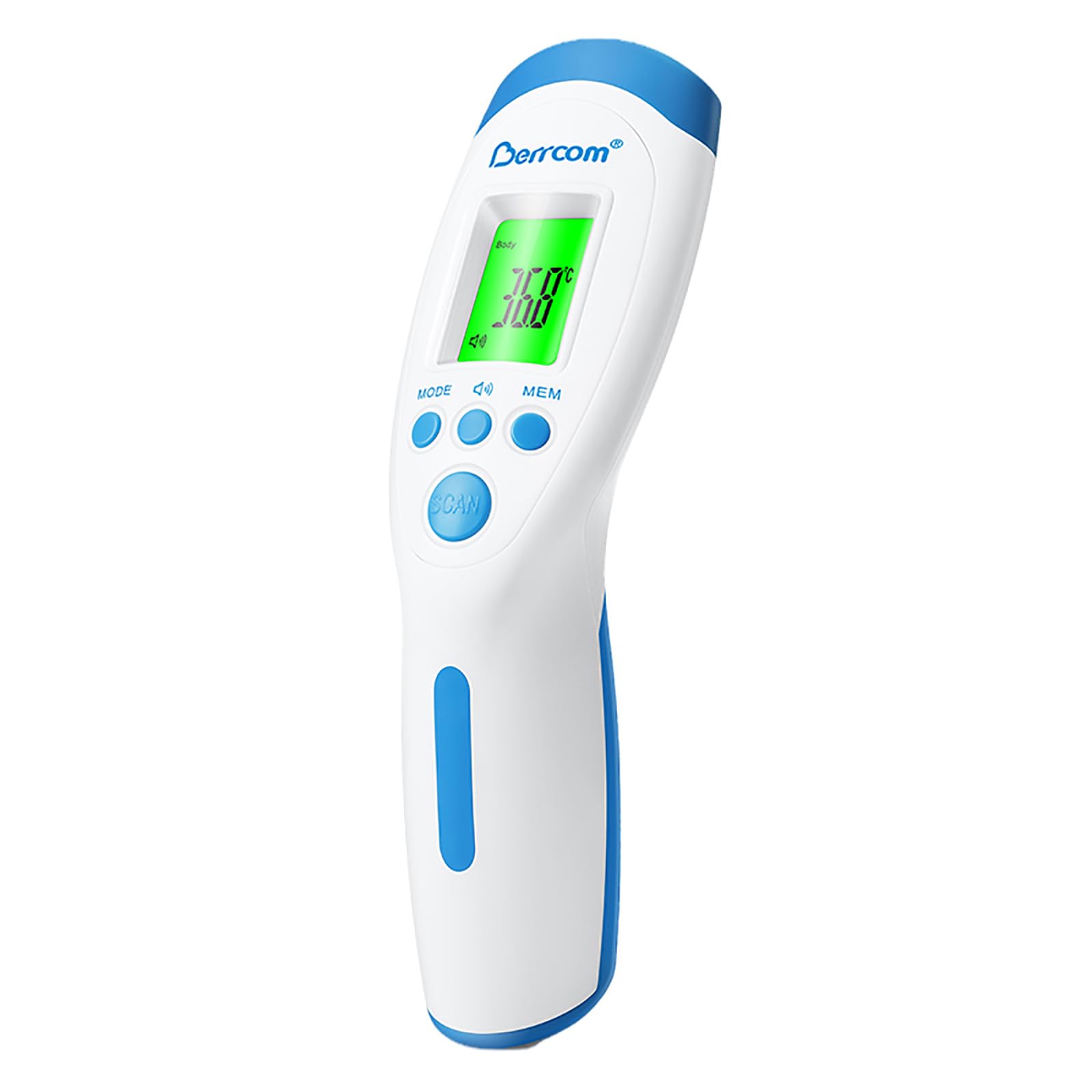 Berrcom Non Contact Infrared Thermometer Digital Forehead Thermometer ...