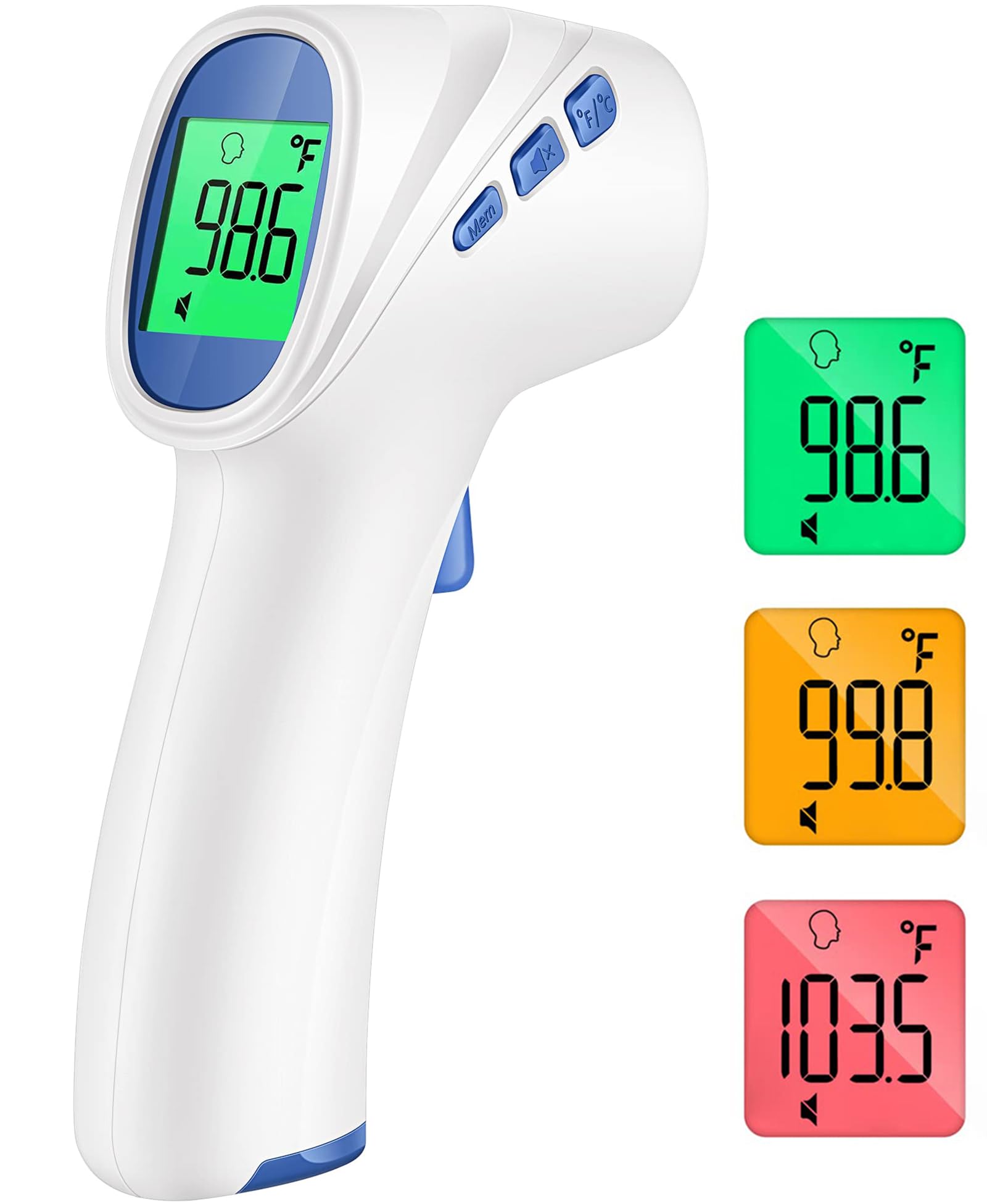 Forehead Thermometer For Adults And Kids, Digital Infrared Thermometer ...
