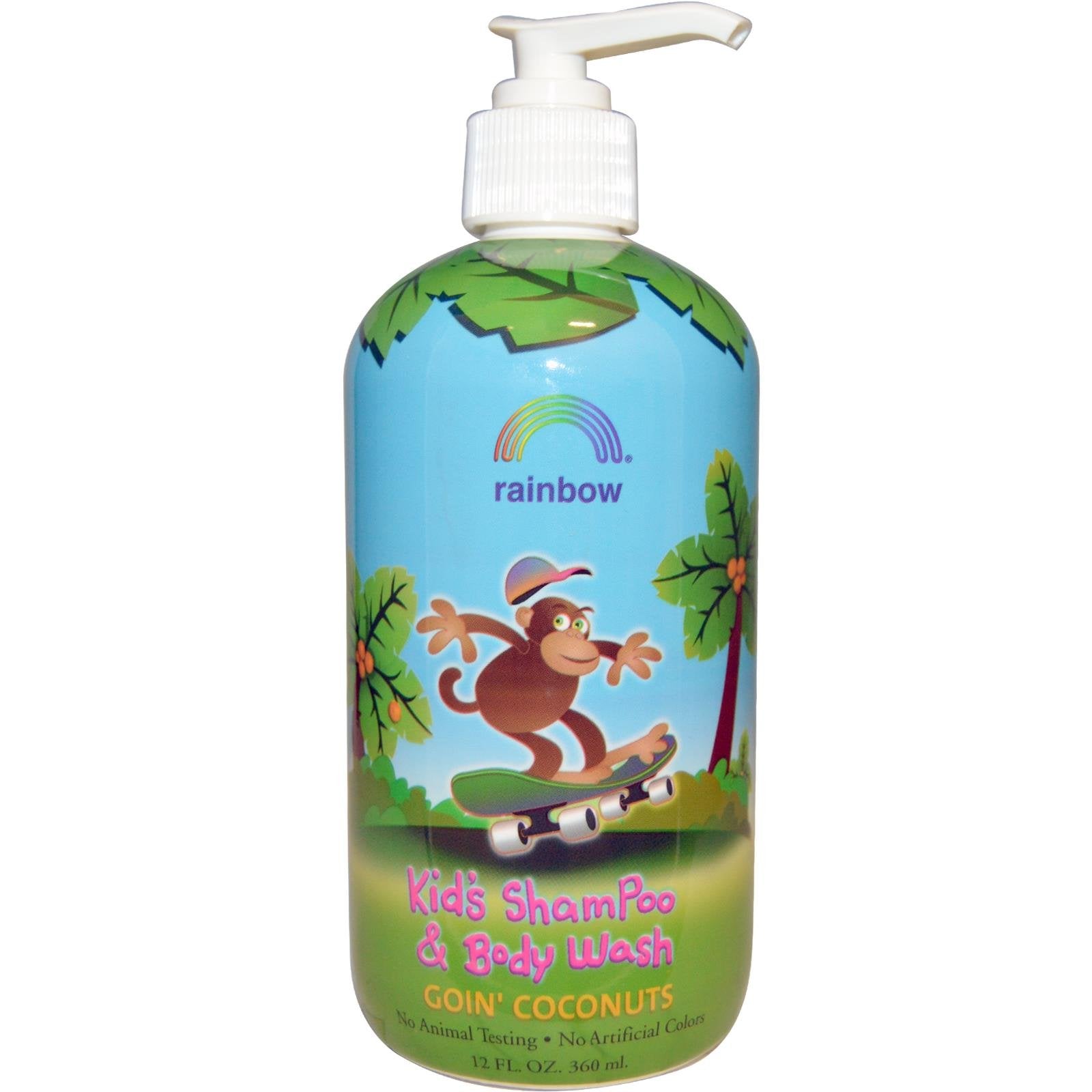 Rainbow Research, Kids Shampoo And Body Wash Goin Coconuts, 12 Fl Oz ...