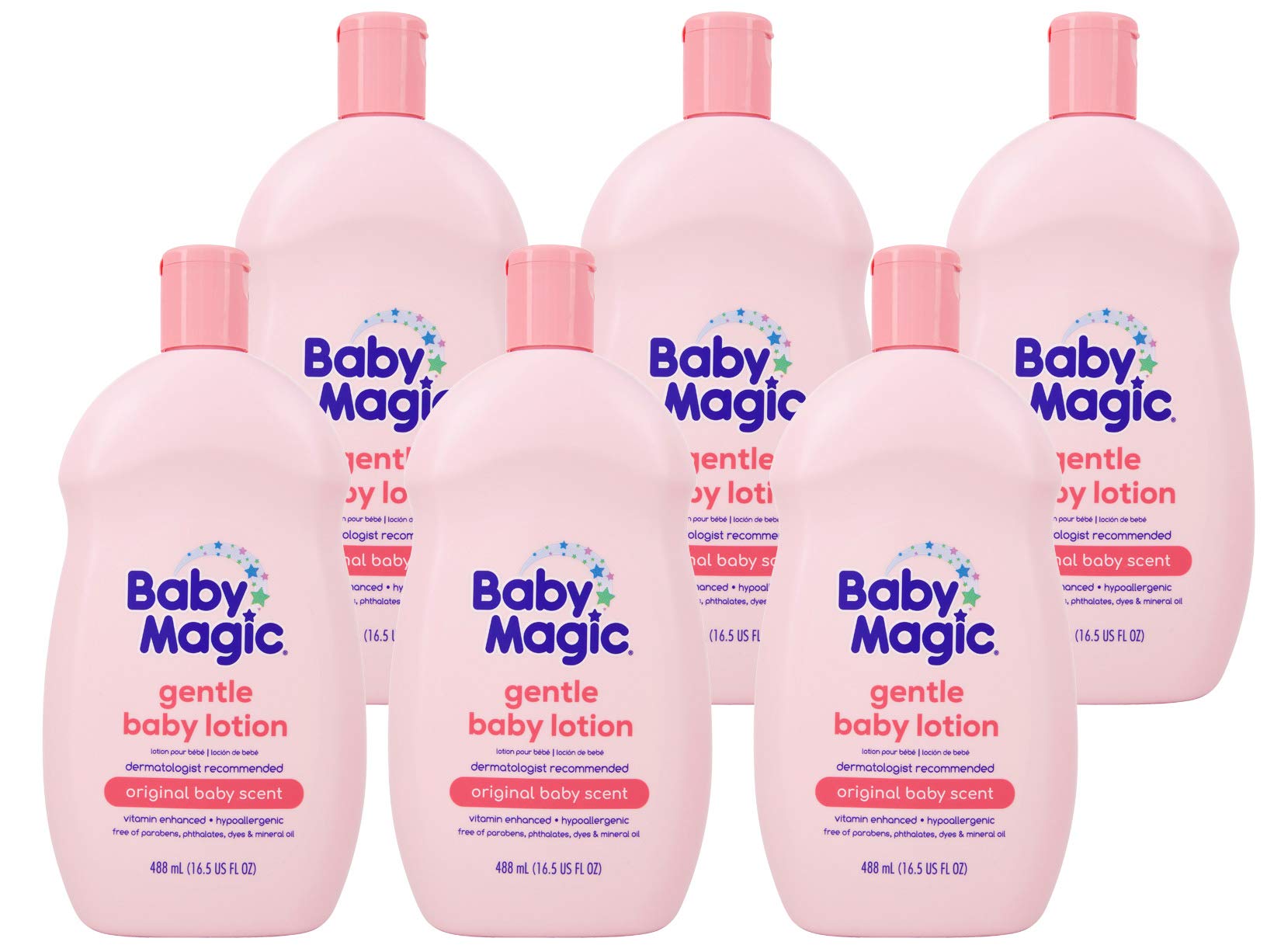 Baby Magic Gentle Baby Lotion | 16.5 Fl Oz (Pack Of 6) | Vitamins & Al ...