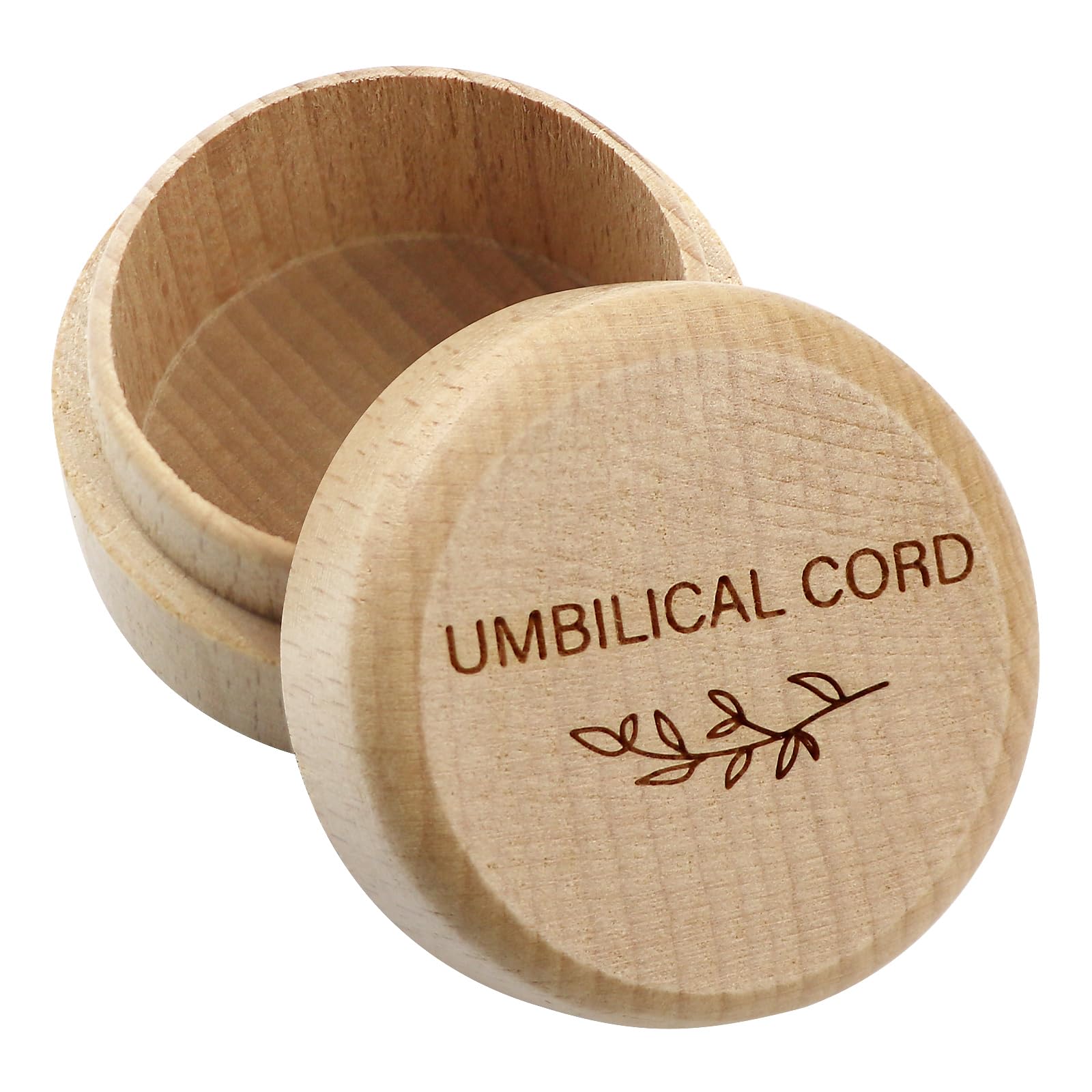 Wooden Baby Fetal Hair/Umbilical Cord Memorial Box Carved Memorial Box ...
