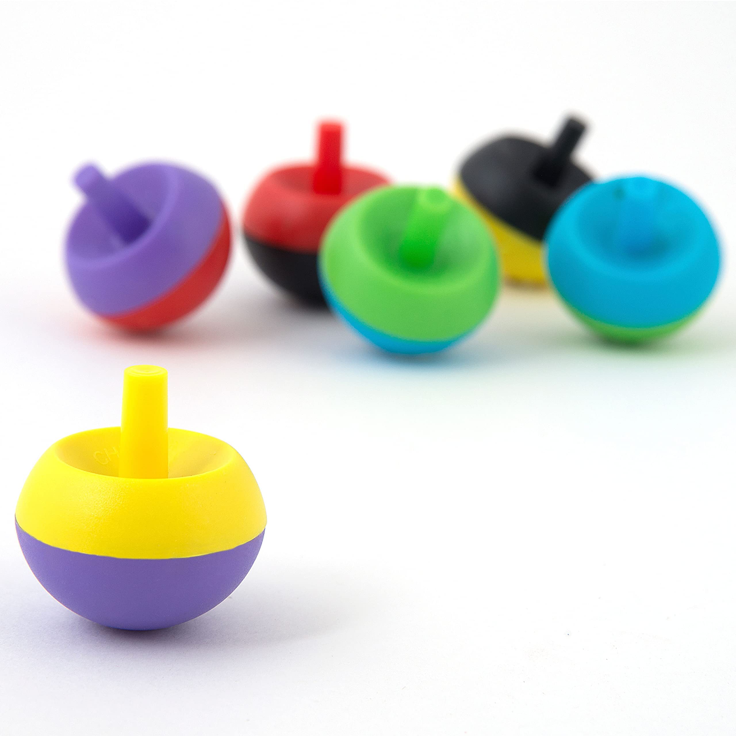 Tippy Tops Spinning Toys For Kids - 50Pcs Easter Egg Fillers And Party ...