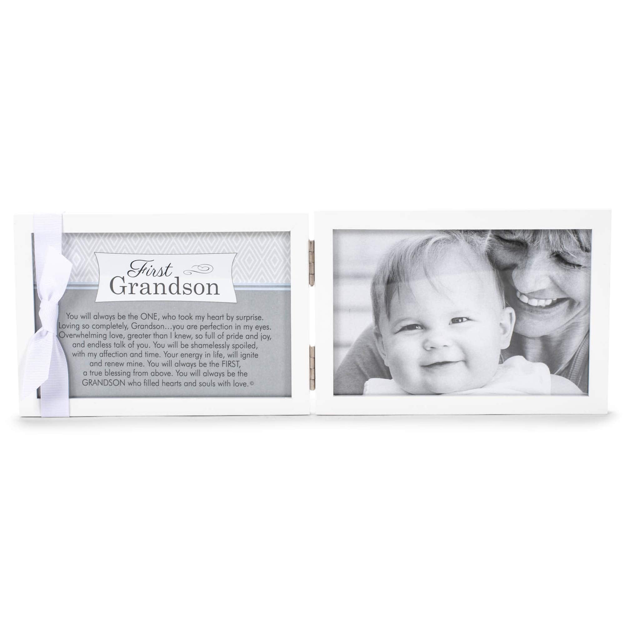 The Grandparent Gift Company- 4 X 6 White Double Hinged Table Or Shelf ...