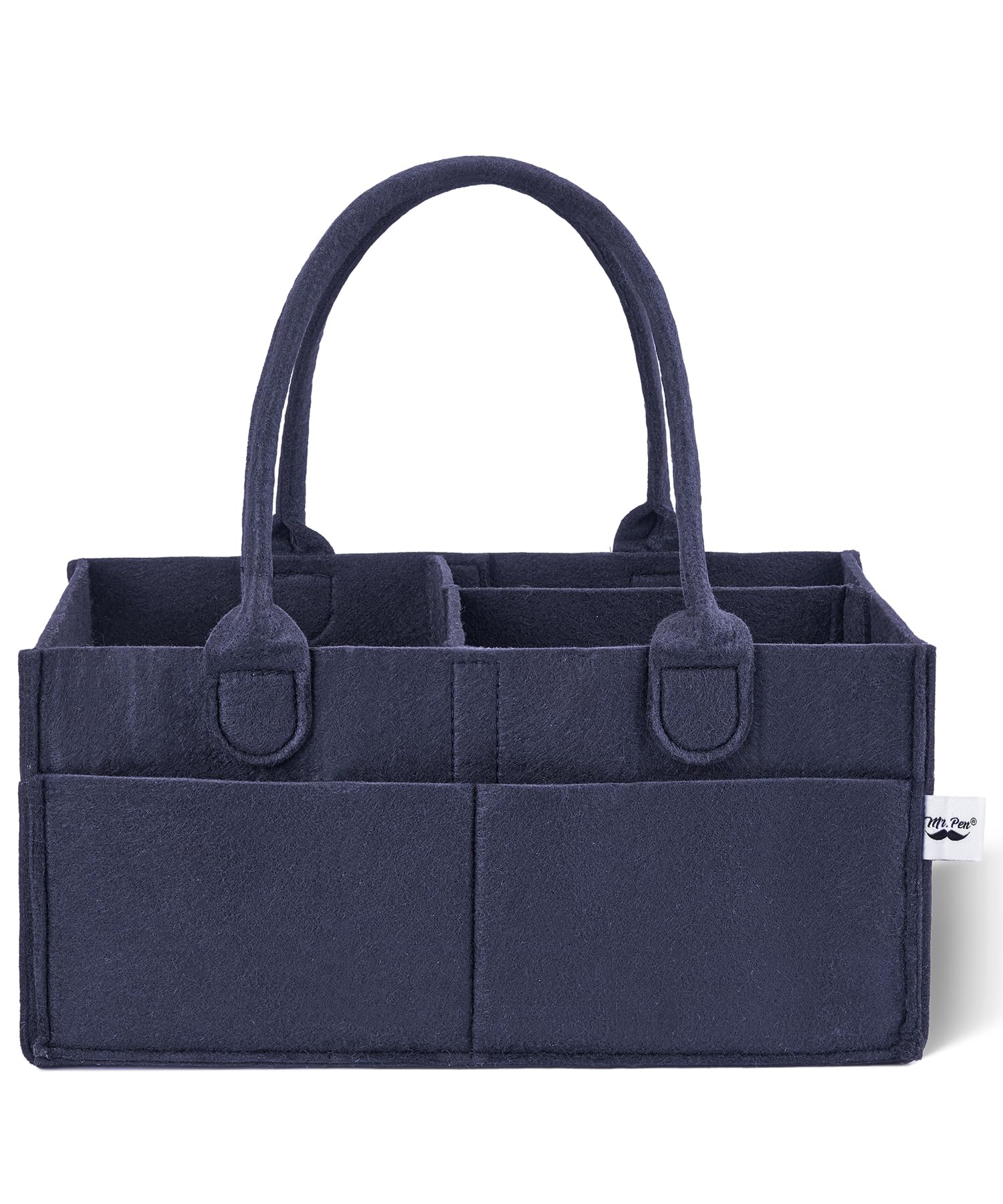 Mr. Pen- Baby Diaper Caddy Organizer, Navy Blue, Diaper Organizer, Car ...