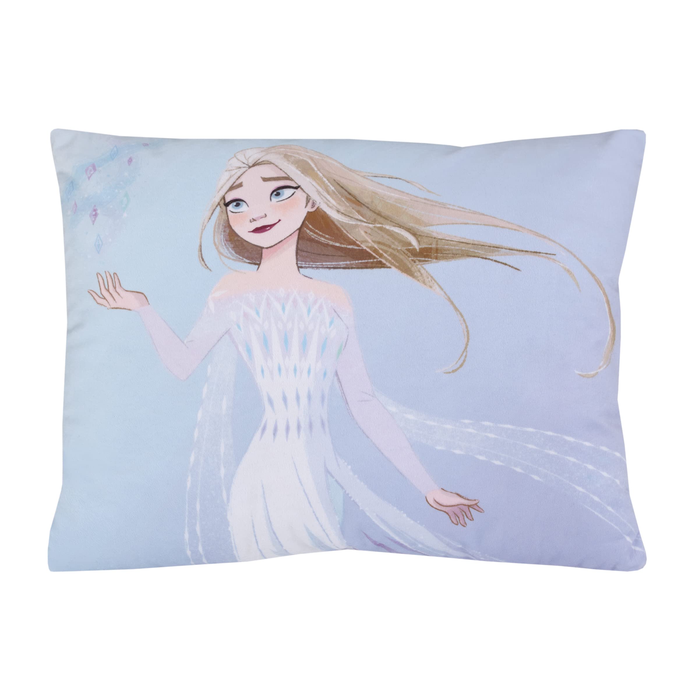Disney Frozen Winter Cheer Lavender, Aqua And White Elsa Decorative To ...