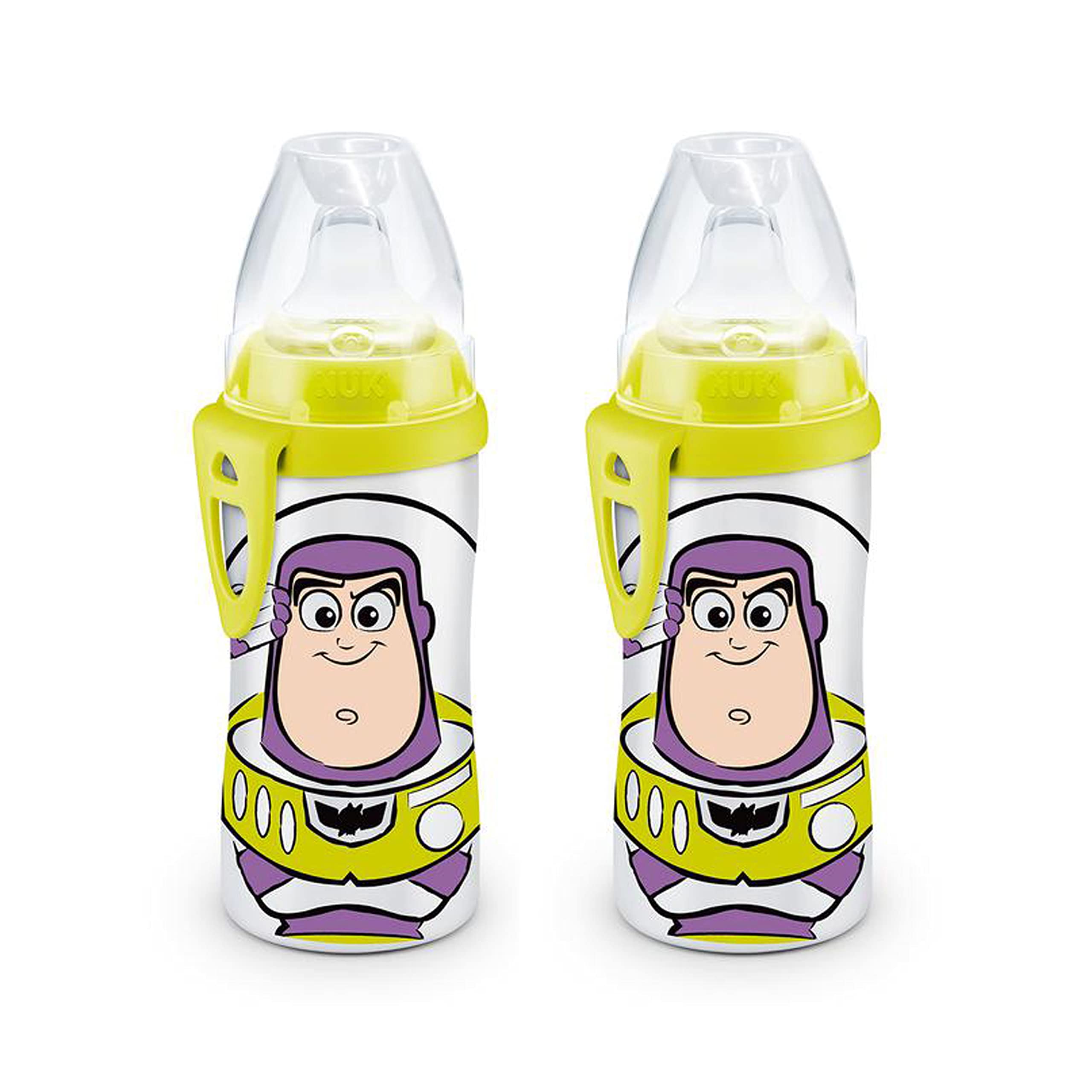 Nuk Buzz Lightyear Active Cup, 10 Oz, 2-Pack - Bpa Free, Spill Proof S ...
