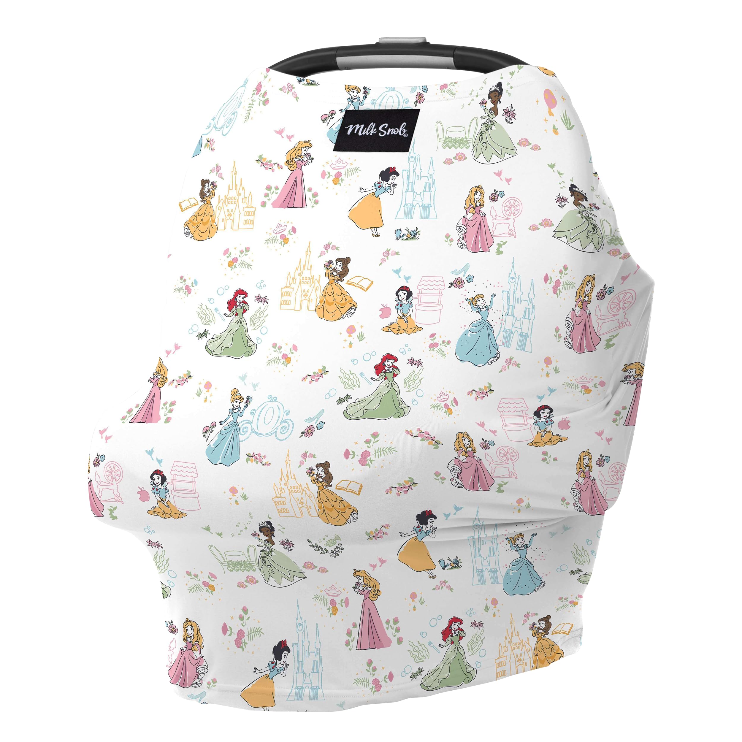 Milk Snob Original Disney Princess 5-In-1 Cover, Added Privacy For Bre ...