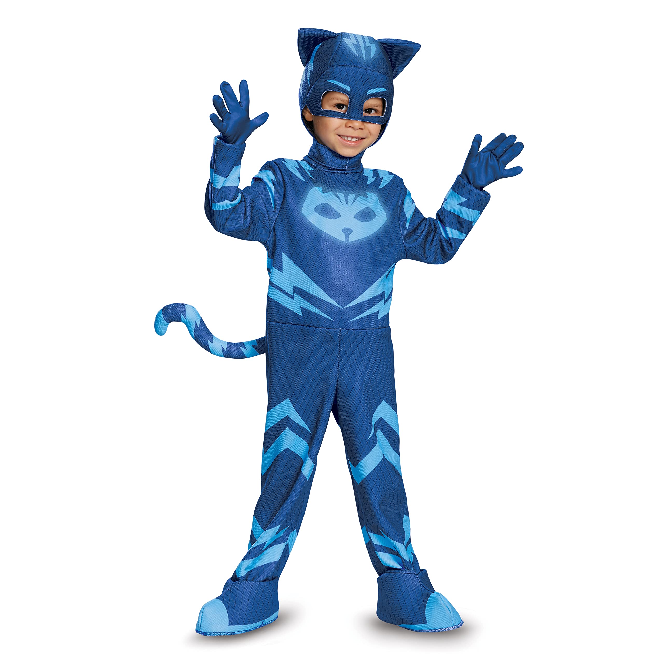 Catboy Deluxe Toddler Pj Masks Costume, Medium/3T-4T – Cutebabybuy