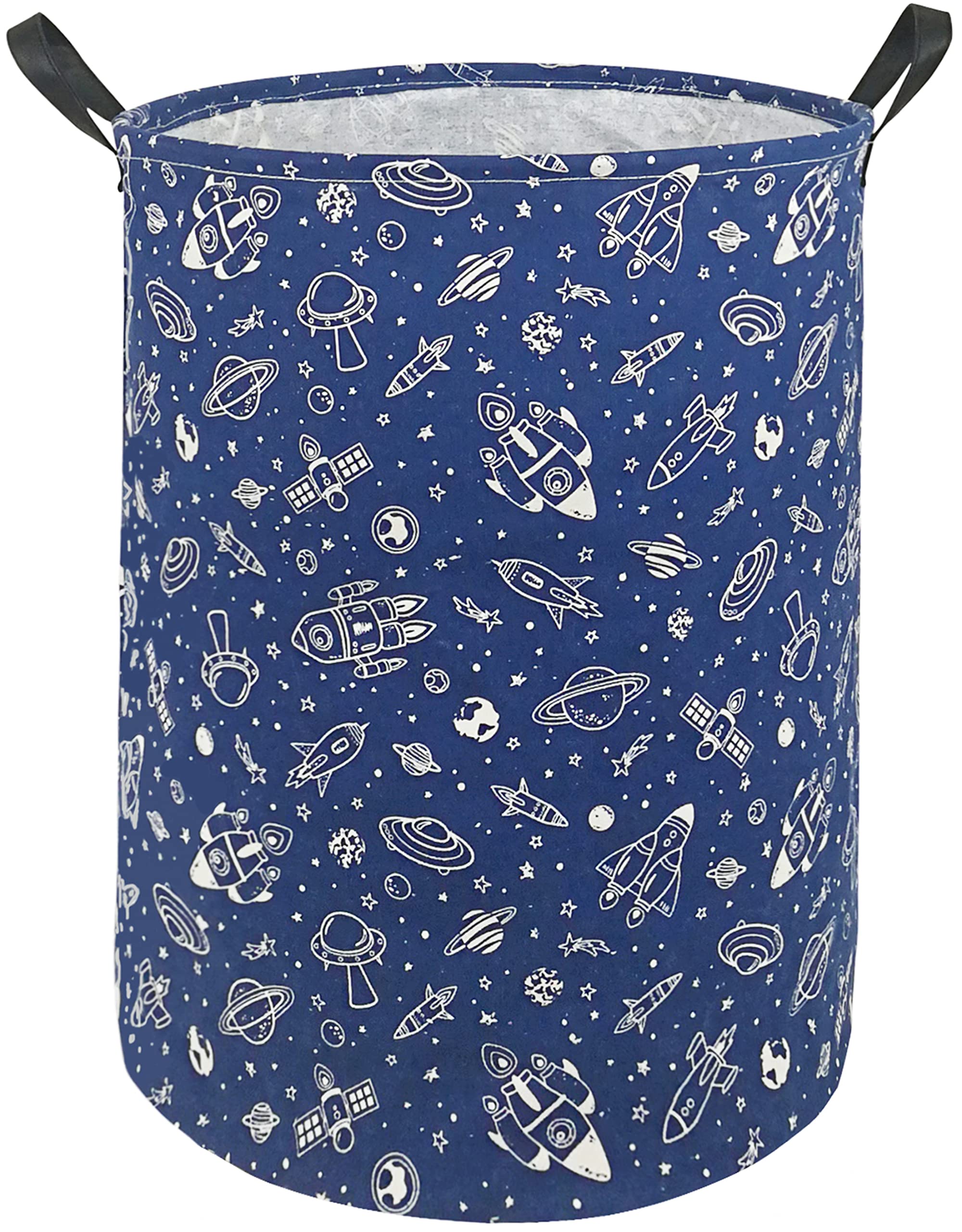 Kunro Large Storage Basket Toy Box Laundry Bag Foldable Hamper Clothes ...