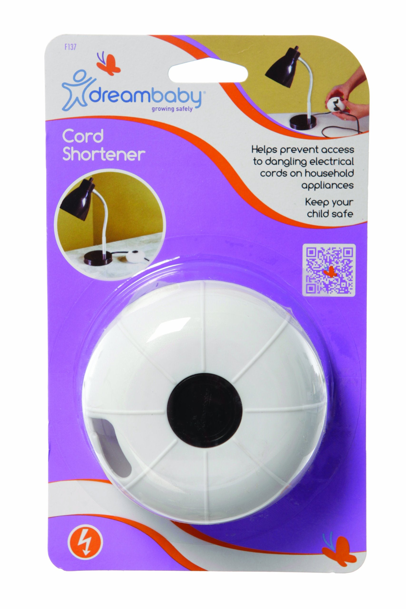 Dreambaby Electrical Cord Shortener, Power Cord Wrap Wire Holder And O ...