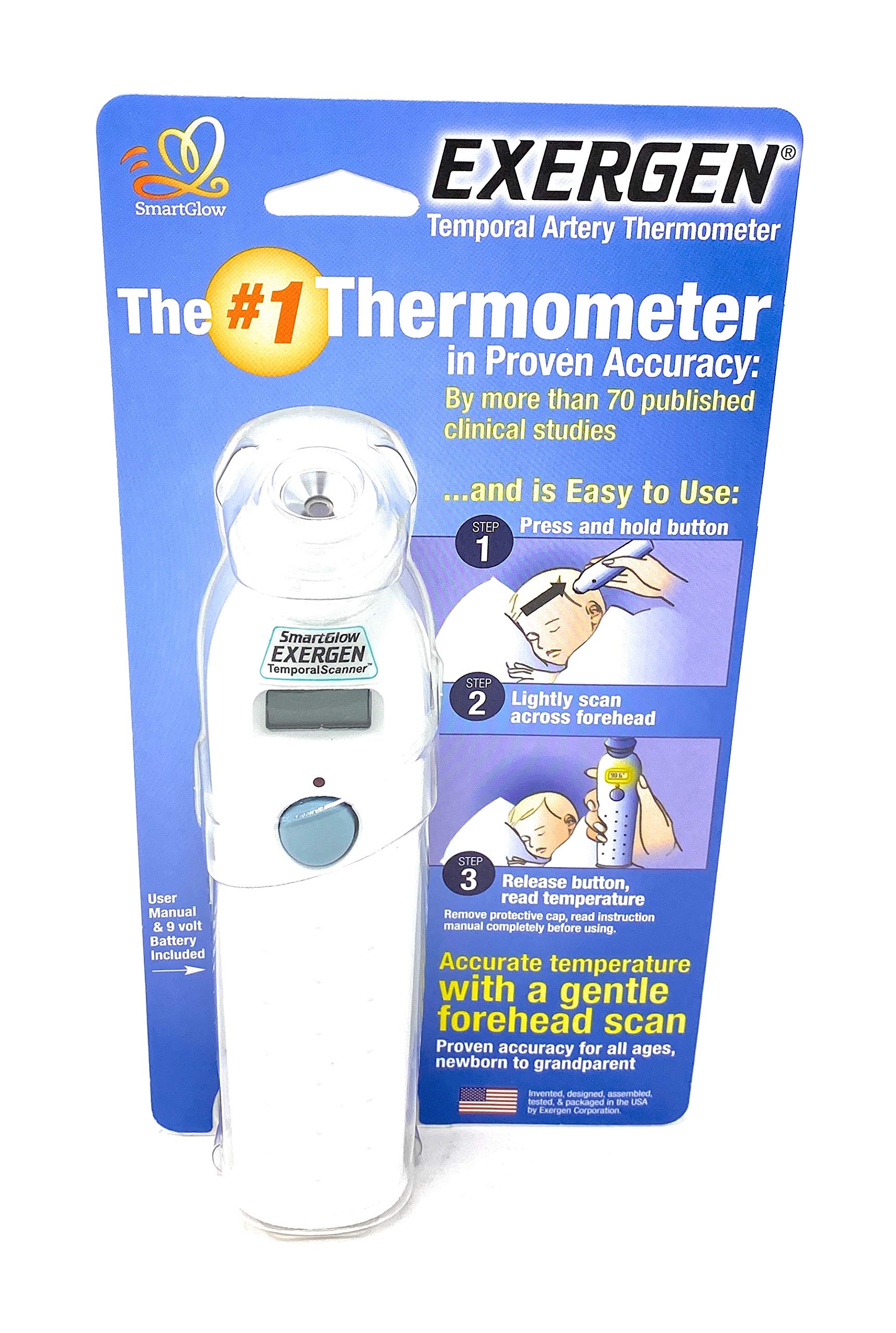 Exergen Temporal Artery Thermometer Model# Tat-2000C – Cutebabybuy