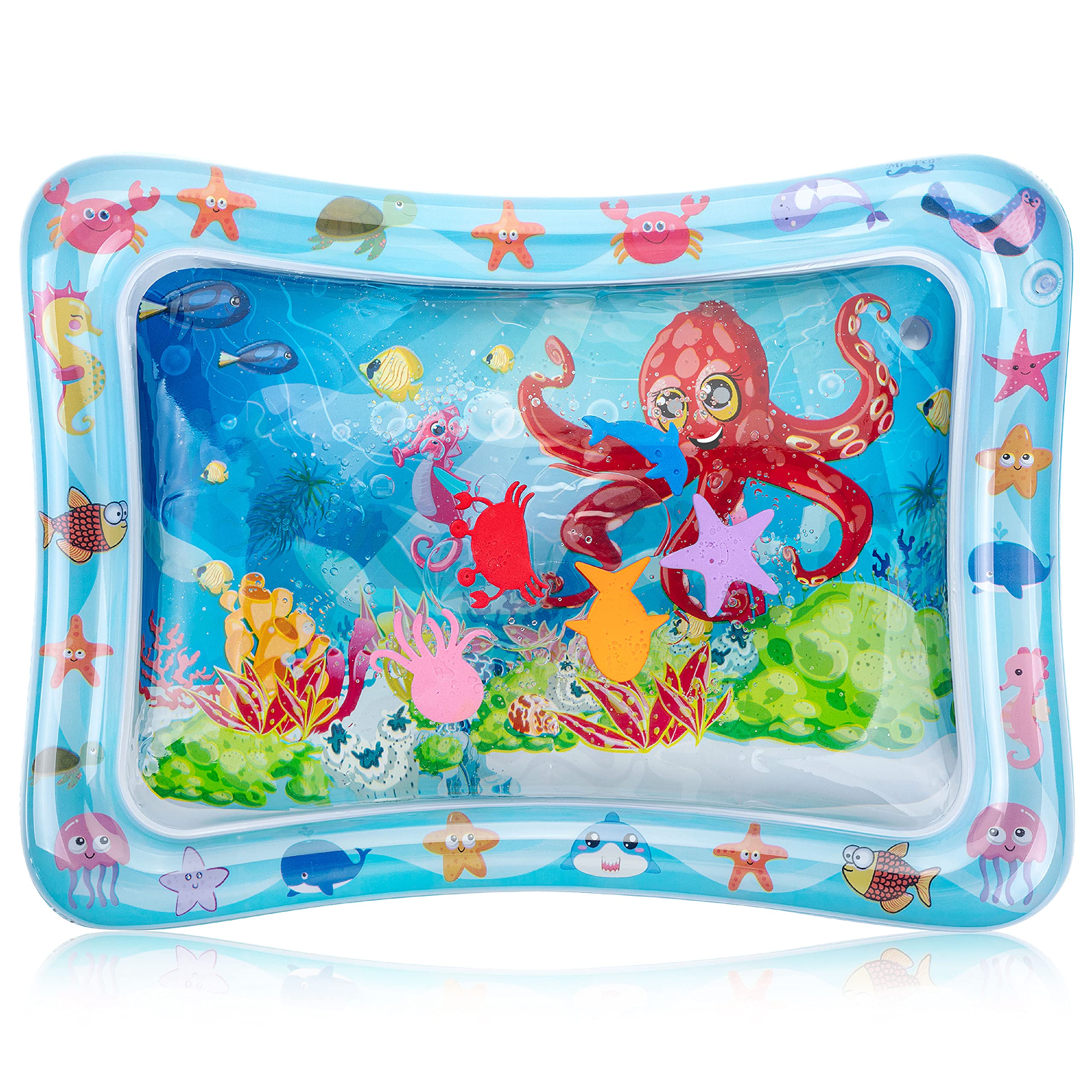 Mr. Pen Inflatable Tummy Time Mat For Babies, Infant Water Pad, Baby M ...