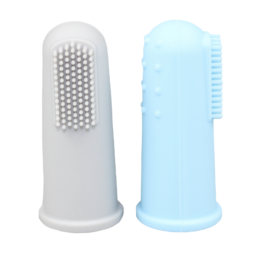 Finger Toothbrushes // Blues – Cutebabybuy