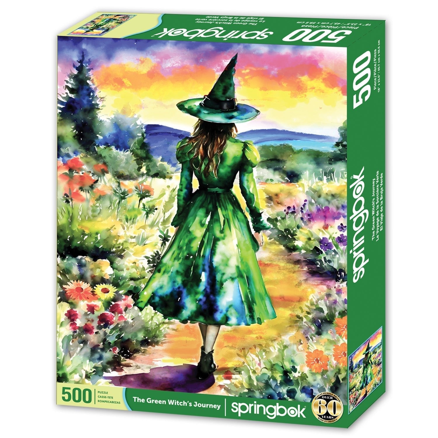 The Green Witches Journey 500 Piece Jigsaw Puzzle - Limited Release ...